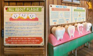 Dental Education Garden Theme Reception Area | Project Gallery | IDS Kids