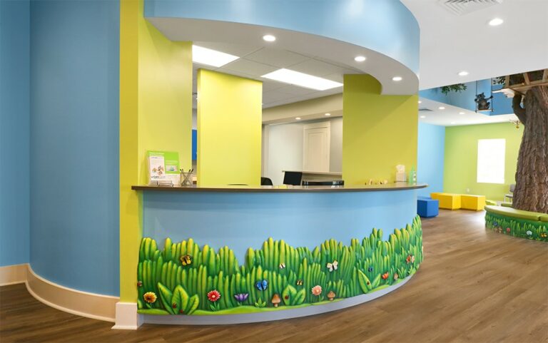 Custom Receptionist Desks | Front Desk Design Ideas
