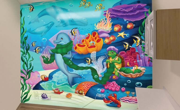 Deep Blue Underwater Themed Medical Clinic | Project Gallery | IDS Kids