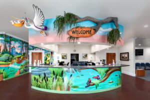 Pediatric Medical Office Front Desk Design Ideas by IDS Kids | IDS Kids