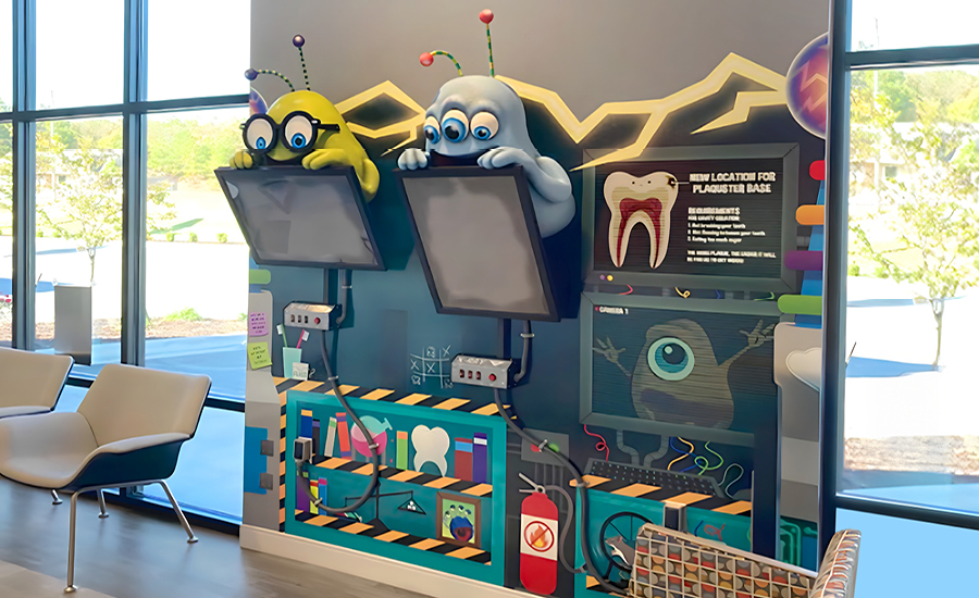 DSO with Multiple Tooth Bug Mascots | IDS Kids