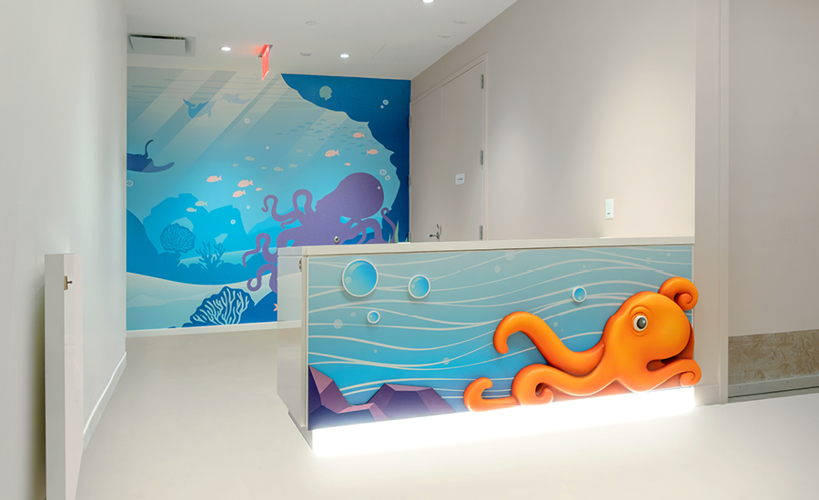 Geometric Undersea Church Sunday School | IDS Kids